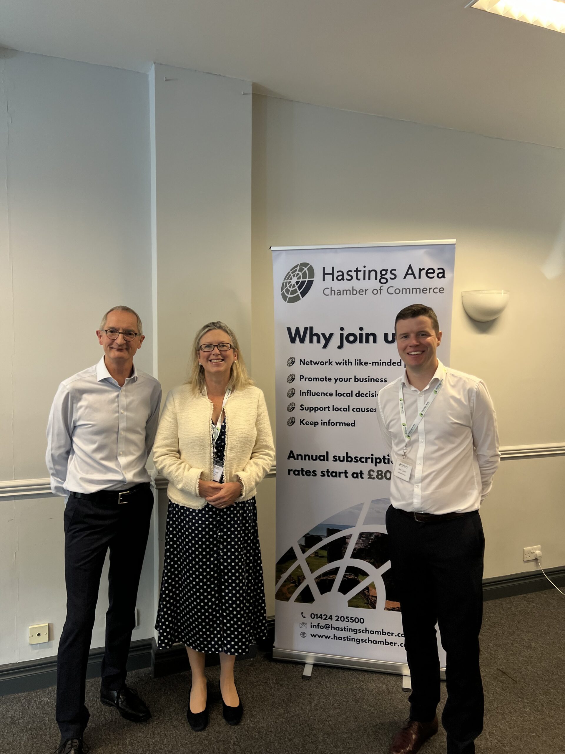 September’s meeting with Sally-Ann Hart - Hastings Area Chamber of Commerce